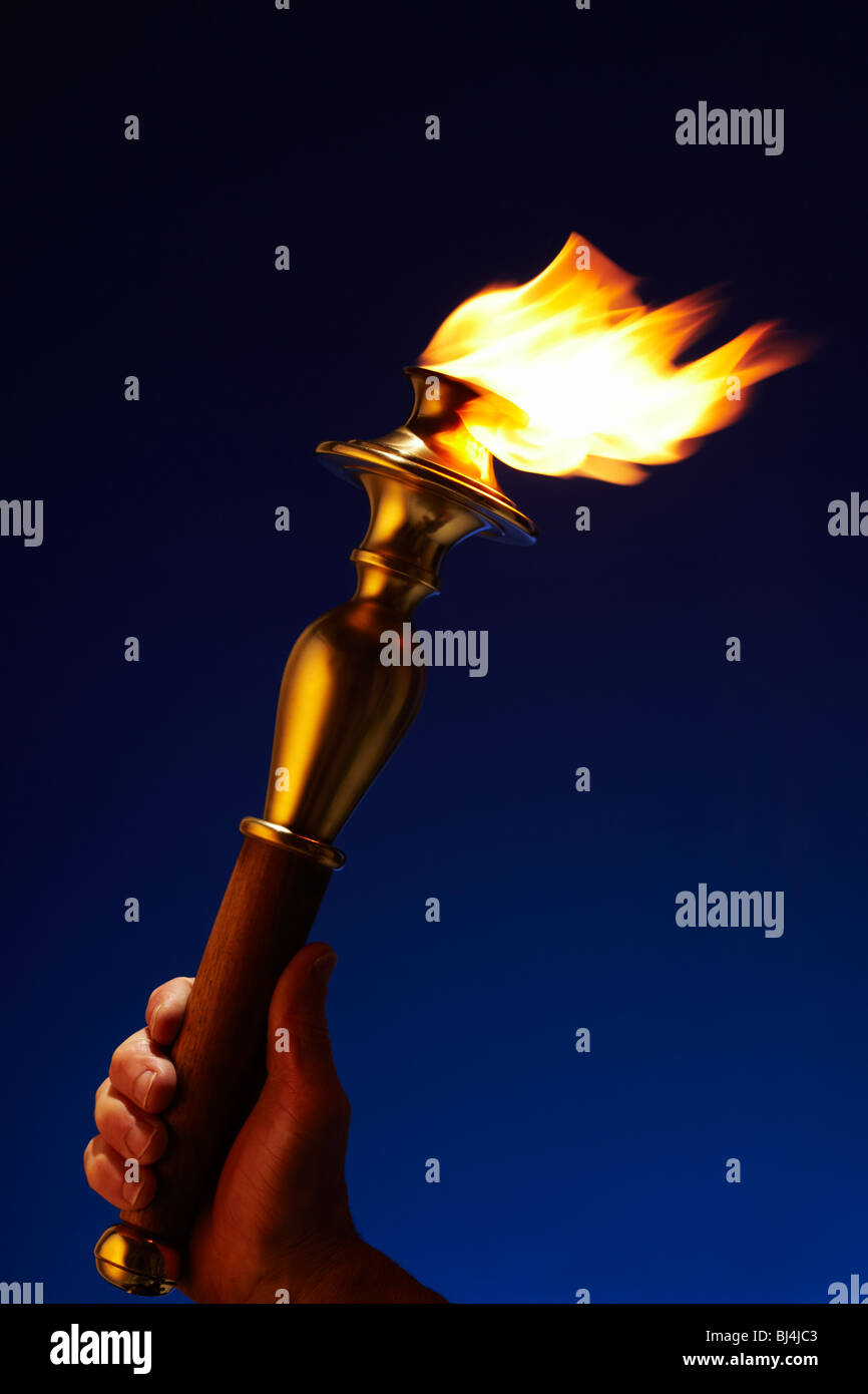 Olympic torch hi-res stock photography and images - Alamy