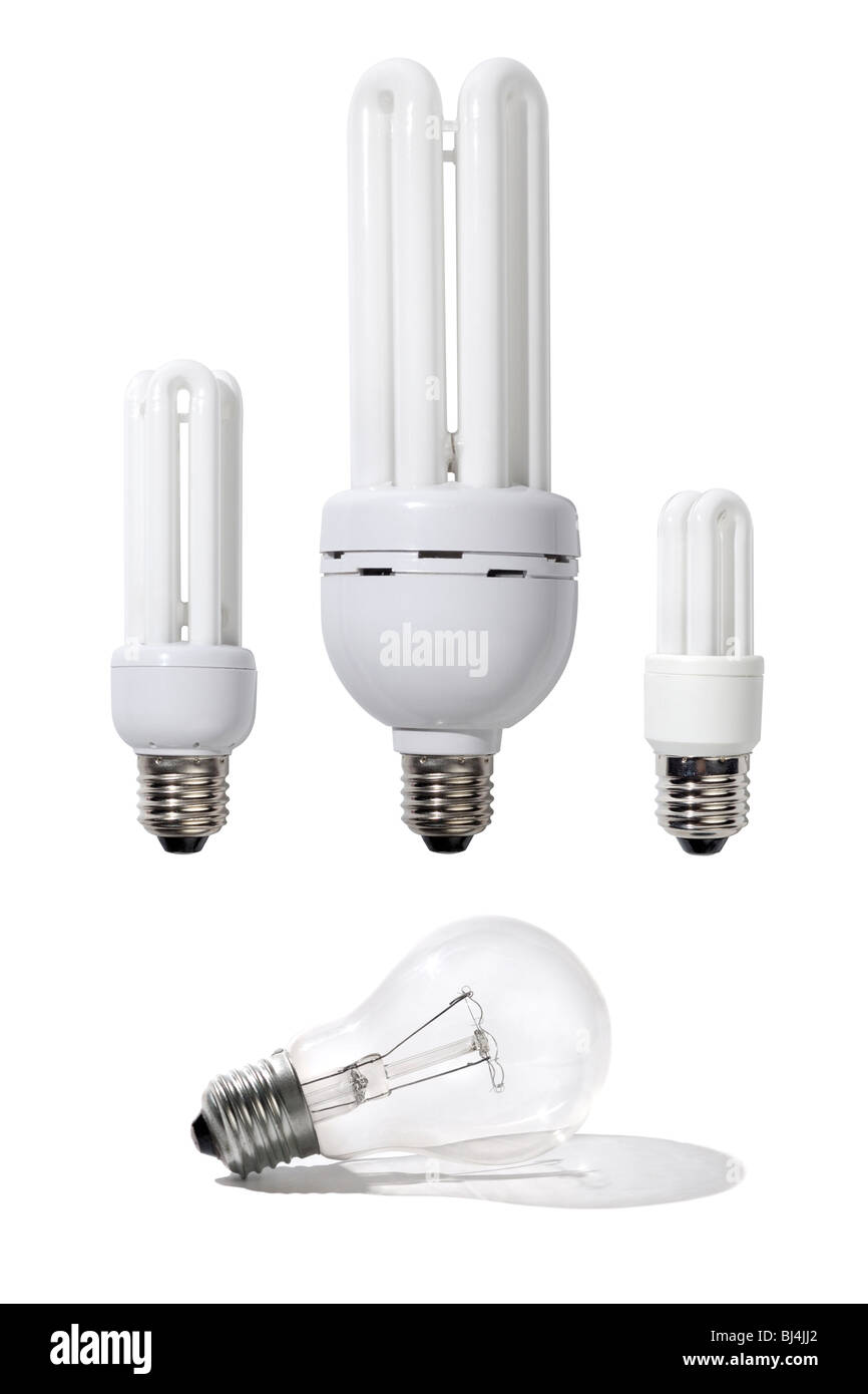 Big light bulbs Cut Out Stock Images & Pictures - Alamy