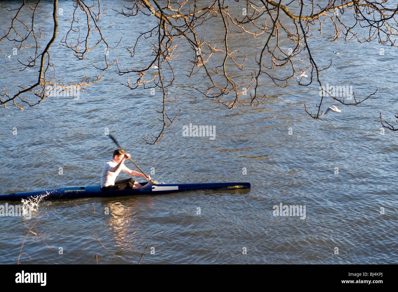 Kayak man hi-res stock photography and images - Alamy