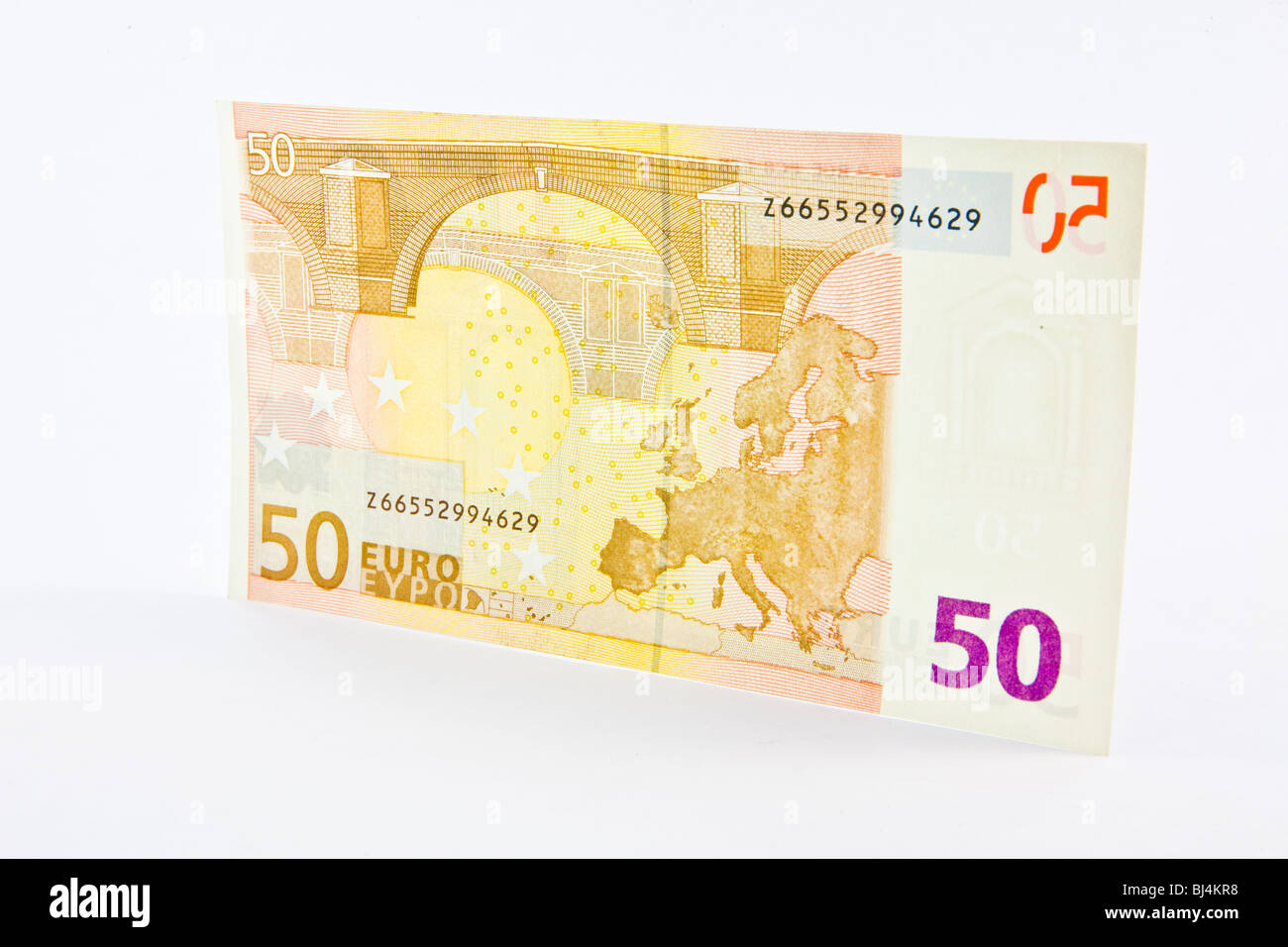 Fifty euro banknotes inside Cut Out Stock Images & Pictures - Alamy