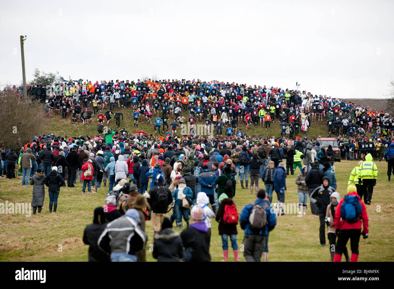 Cross country fun run runners Stock Photo - Alamy