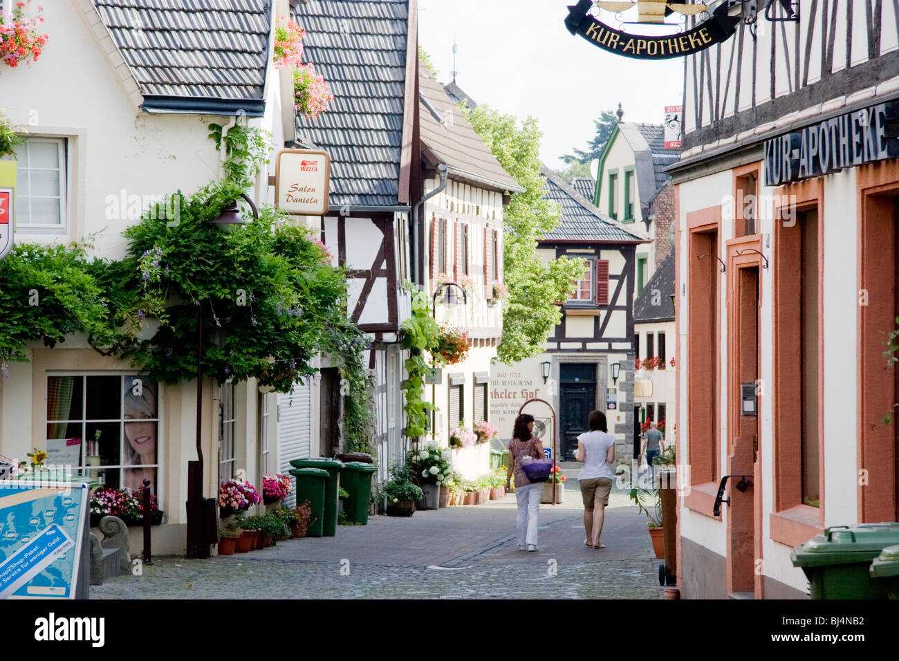 Frankfurter Str. Unkel Germany Stock Photo - Alamy