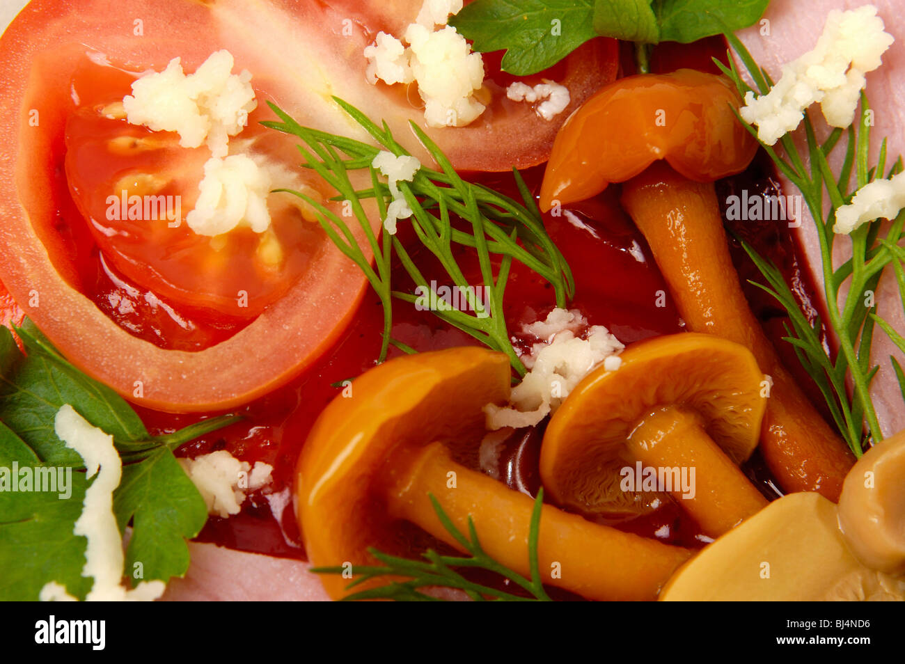 Close up of a pizza Stock Photo - Alamy