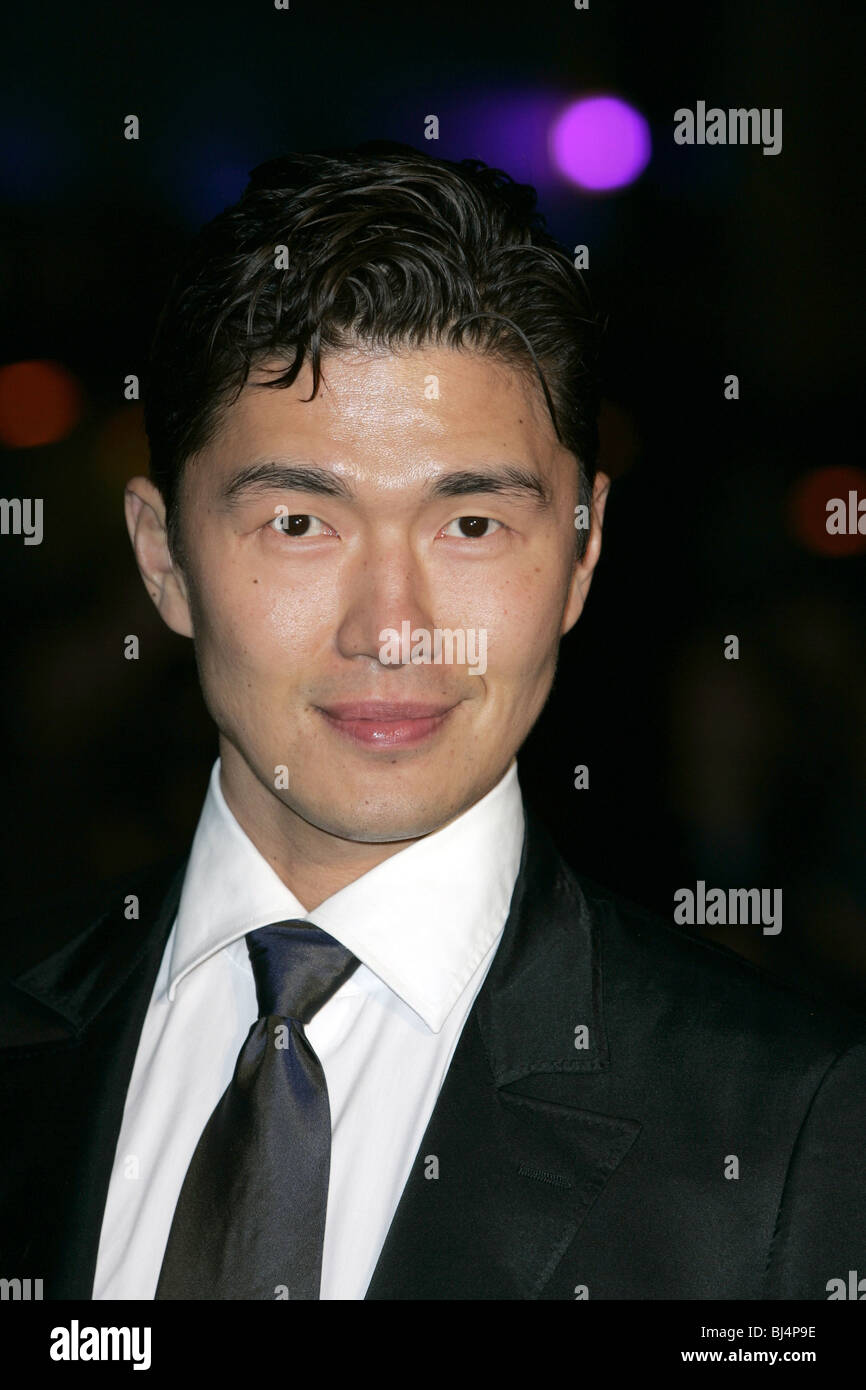 RICK YUNE QUANTUM OF SOLACE FILM PREMIERE ODEON AND EMPIRE CINEMAS WEST ...