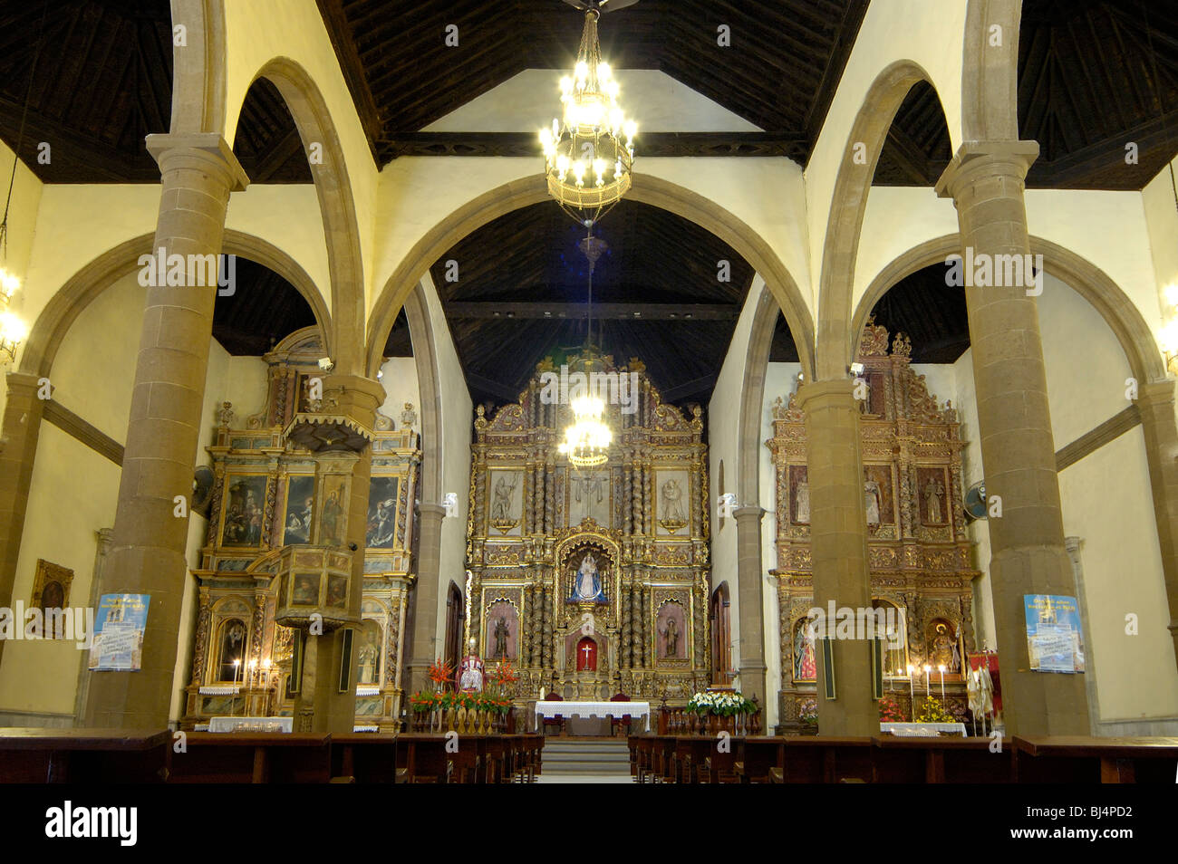 Spain, Canary Islands, Tenerife Puerto de la Cruz, old town, interior ...
