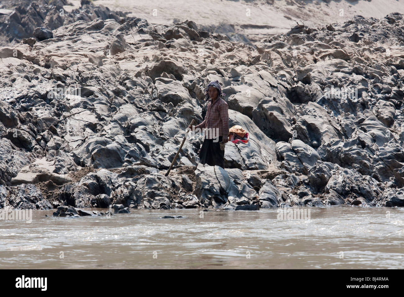 Laos gold mining hi-res stock photography and images - Alamy