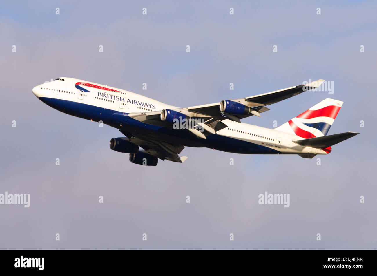British Airways 747 Taking Off