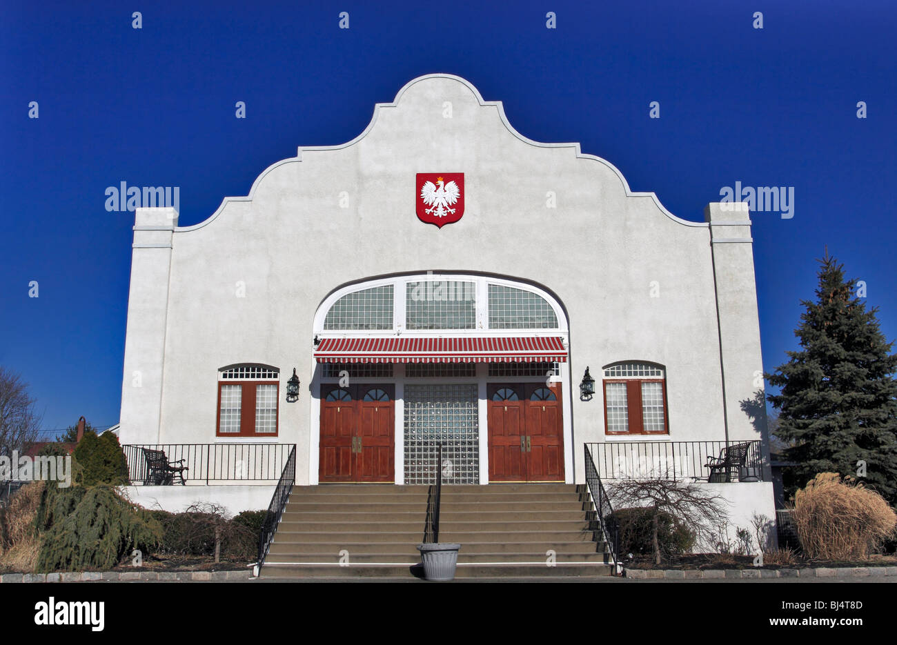 Polish Hall, Riverhead, Long Island, NY Stock Photo - Alamy