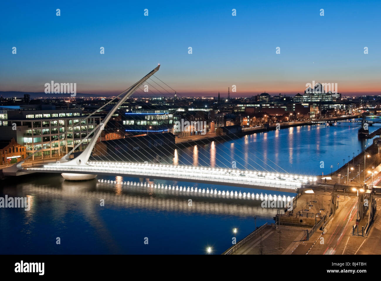 River liffey aerial hi-res stock photography and images - Alamy