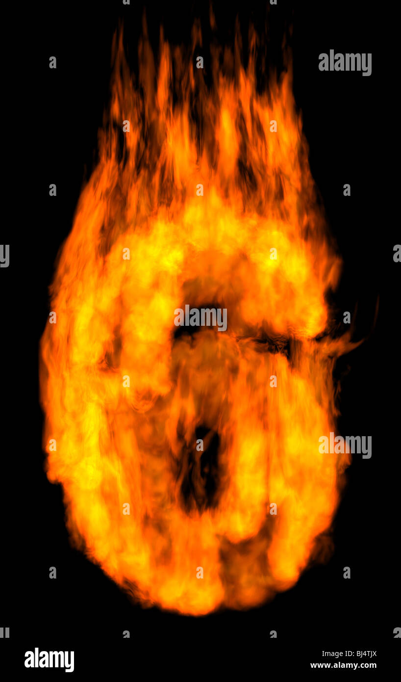 Burning letters alphabet type hi-res stock photography and images - Alamy