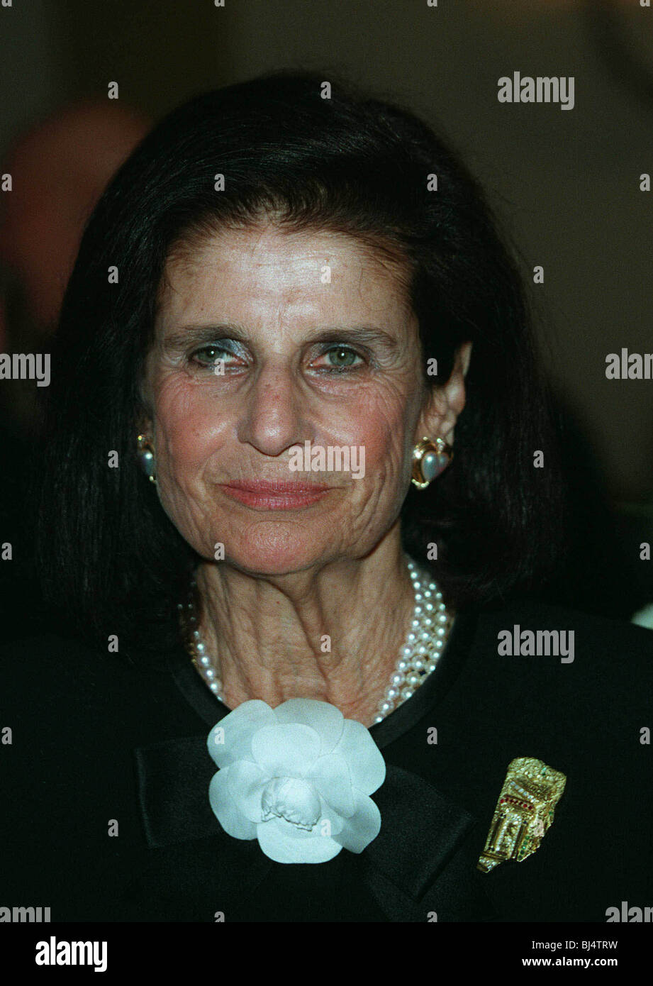 MRS. LEAH RABIN WIFE OF YITZAK RABIN 23 March 1995 Stock Photo - Alamy