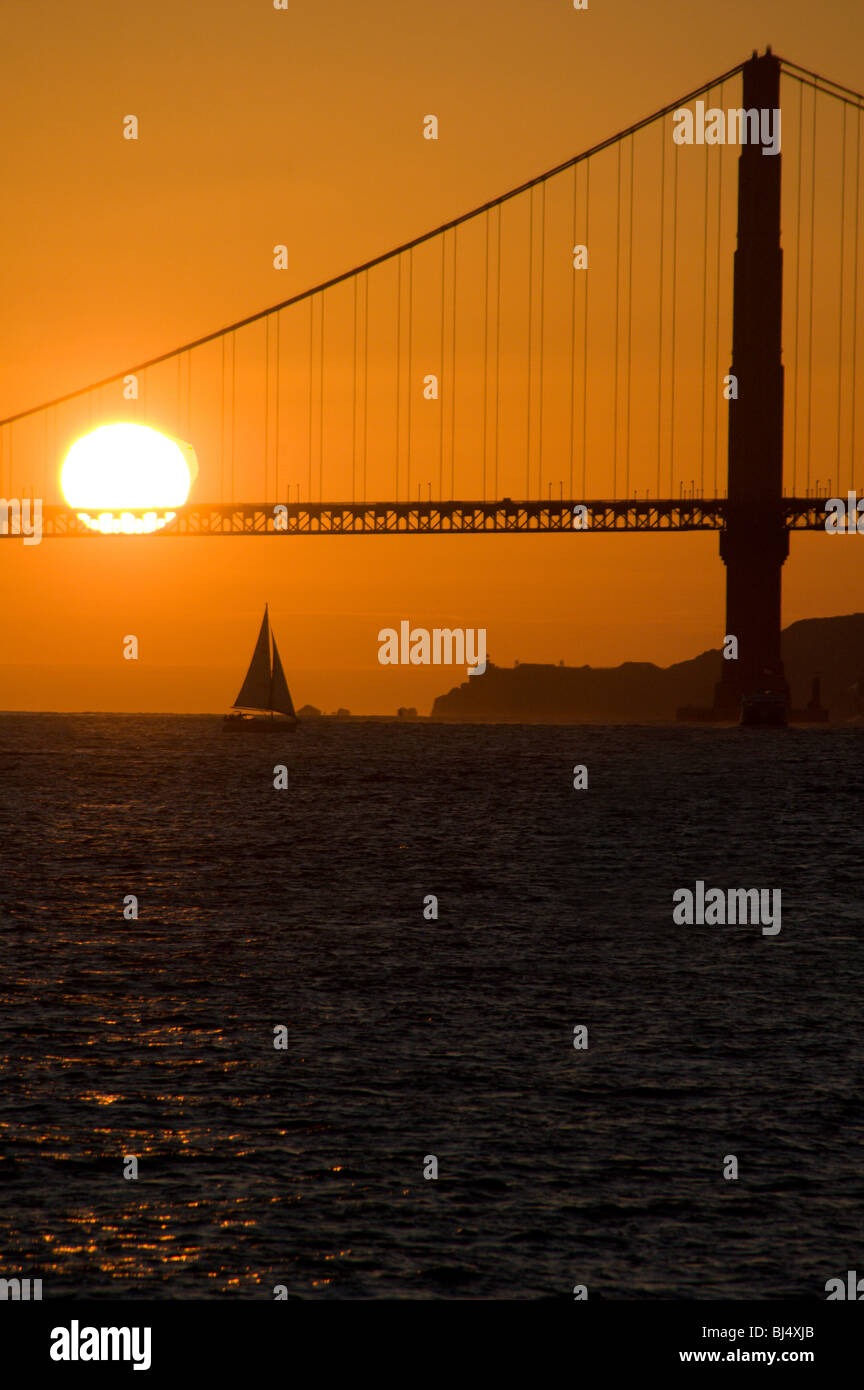 San francisco behind golden gate hi-res stock photography and images ...