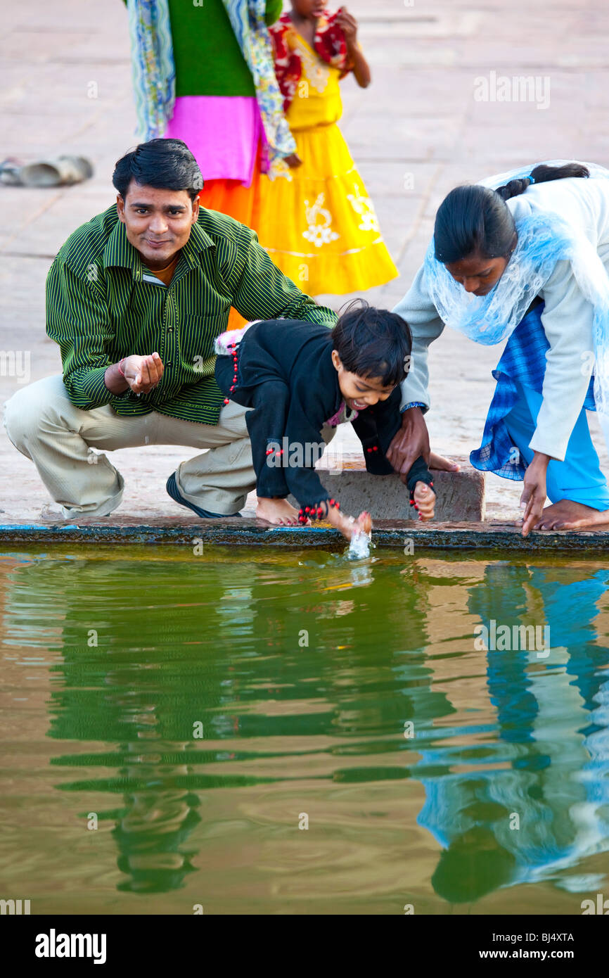 Ablution pool jama masjid hi-res stock photography and images - Alamy