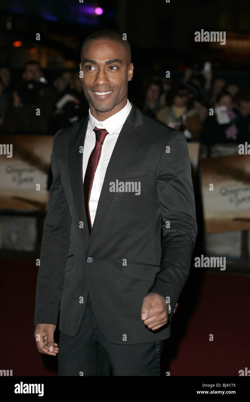 SIMON WEBBE QUANTUM OF SOLACE FILM PREMIERE ODEON AND EMPIRE CINEMAS ...