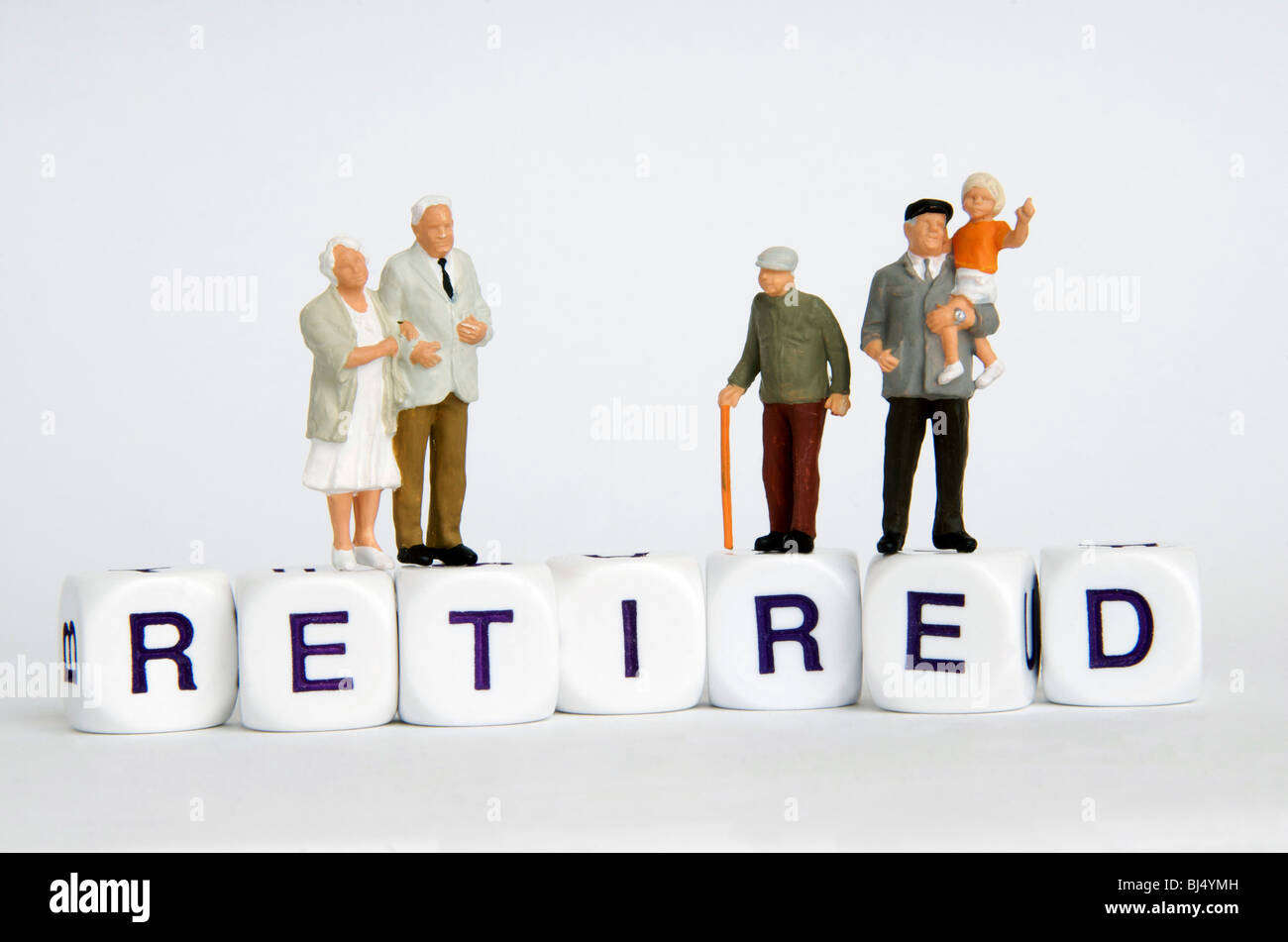Senior figures hi-res stock photography and images - Alamy