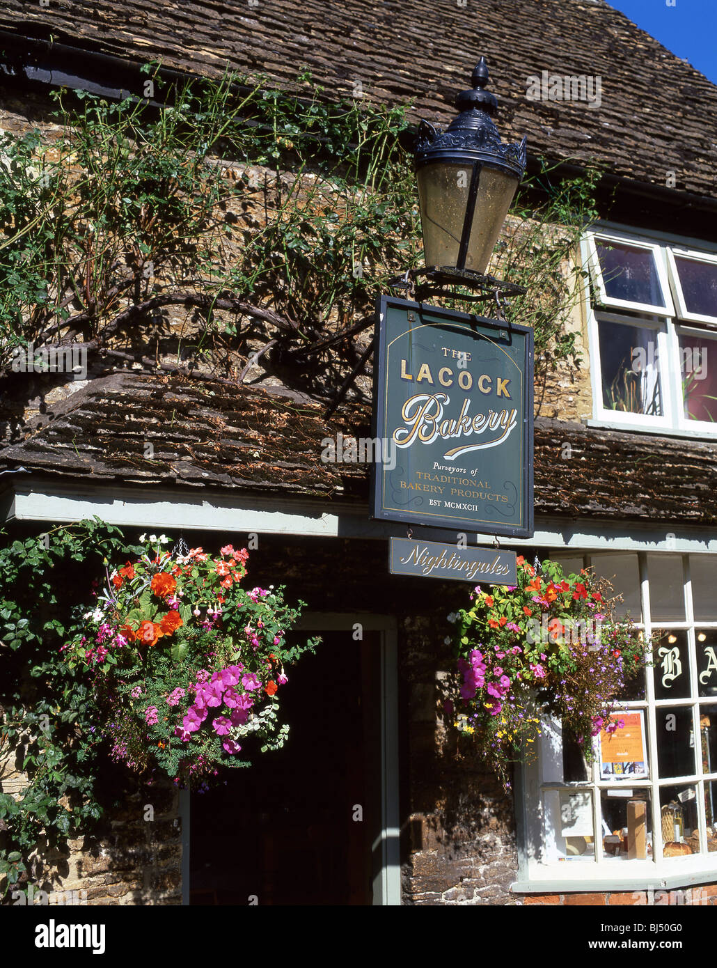 Lacock Bakery, Church Street, Lacock, Wiltshire, England, United ...