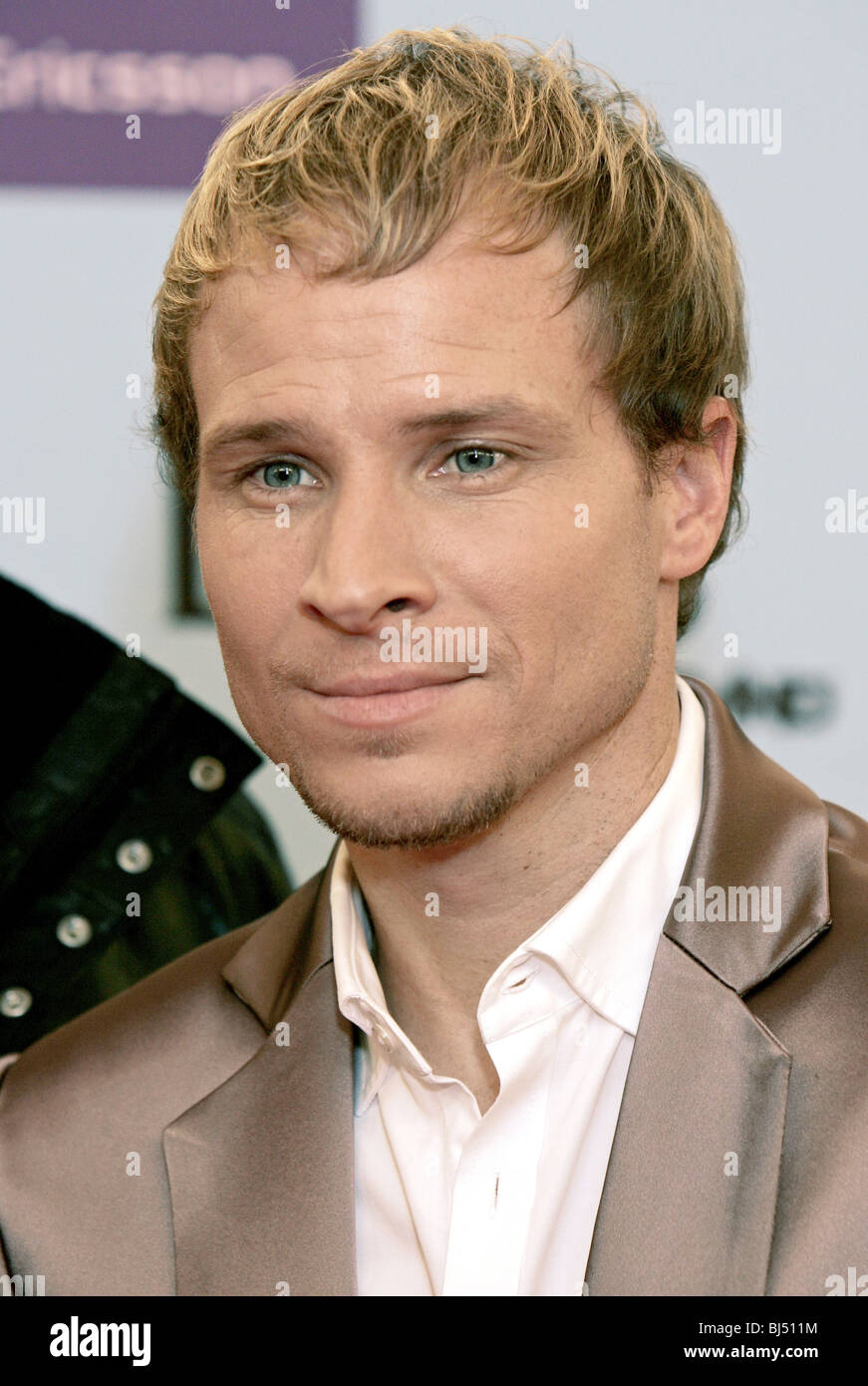 BRIAN LITTRELL MTV EUROPE MUSIC AWARDS 2009 O2 ARENA BERLIN GERMANY 05 November 2009 Stock Photo ...