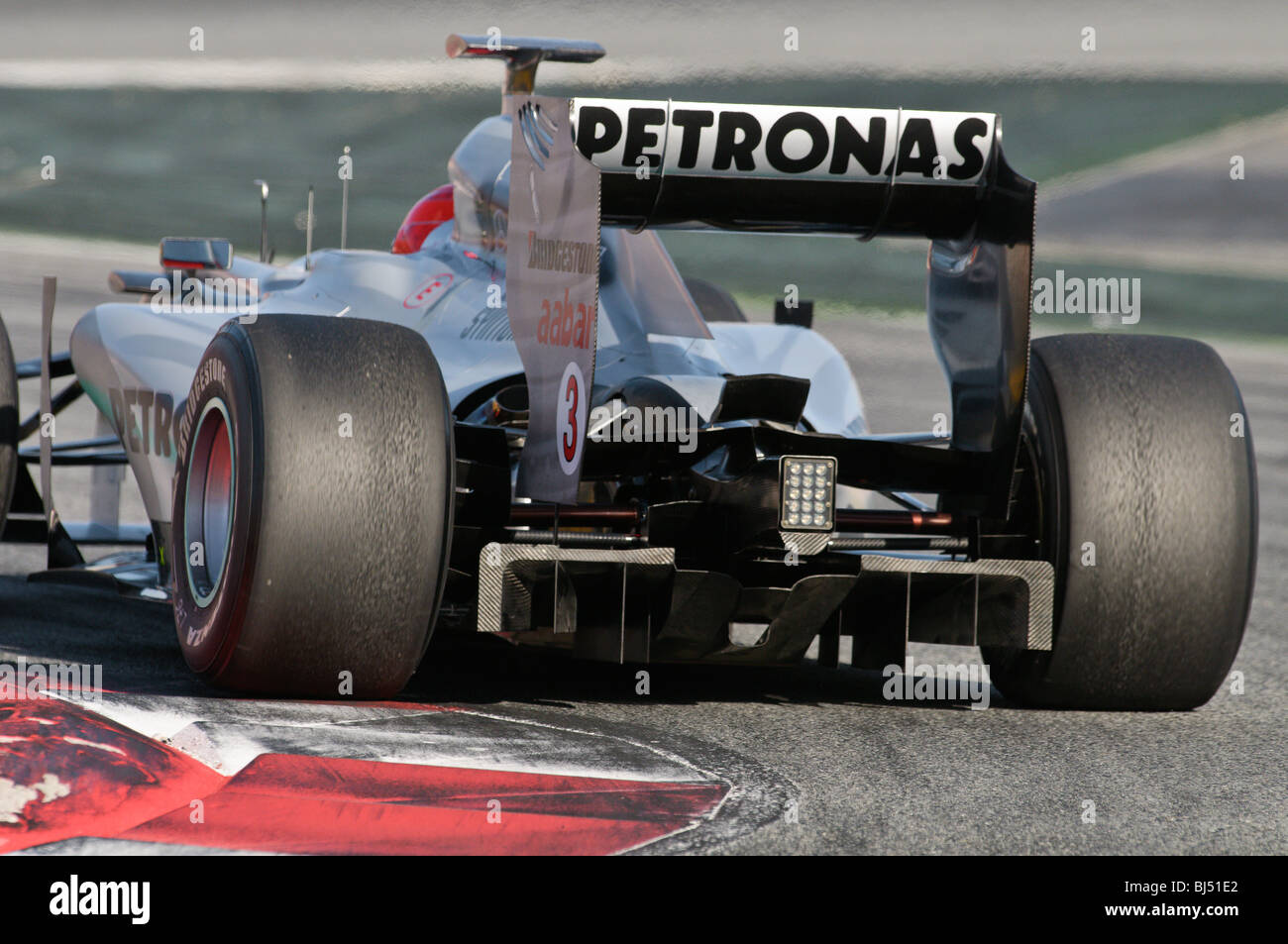 Michael SCHUMACHER (GER) in the Mercedes MGP W01 race car during ...