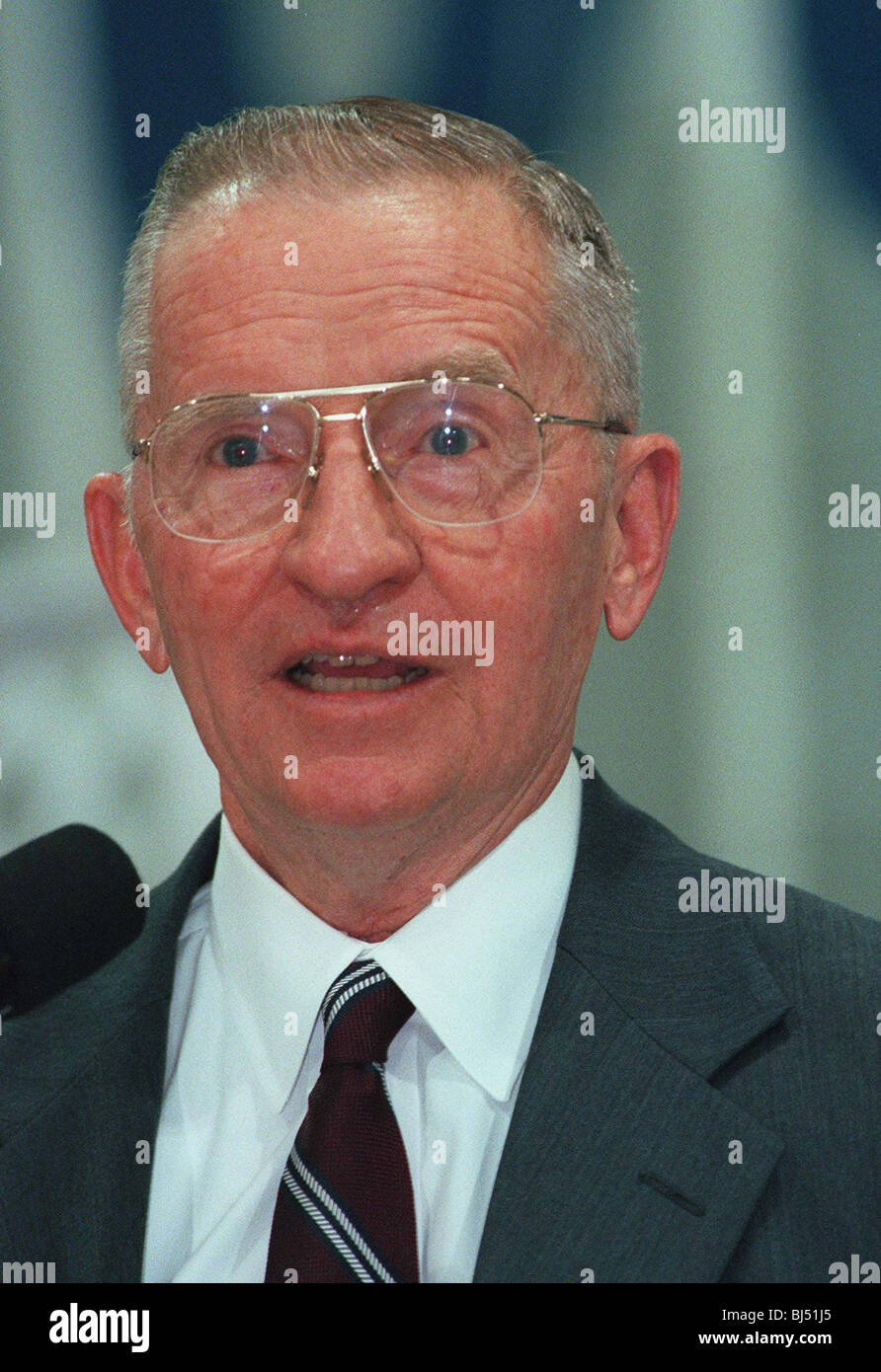 ROSS PEROT USA PRESIDENTIAL CANDIDATE 27 May 1996 Stock Photo - Alamy