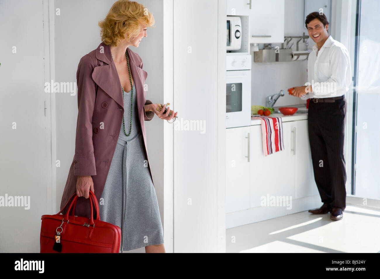 Role Reversal Man Woman High Resolution Stock Photography and Images ...