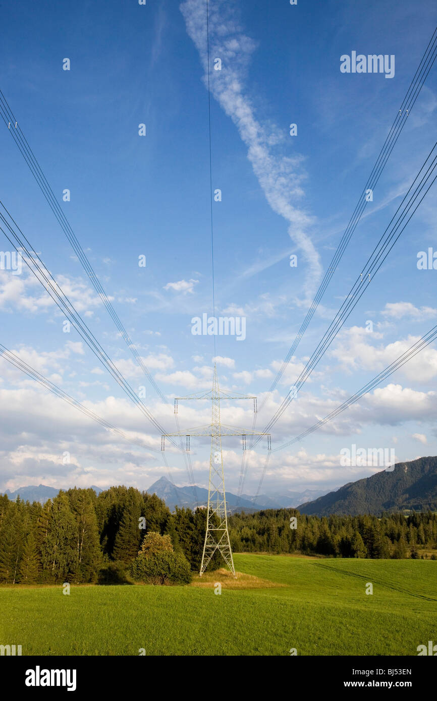 A power pole Stock Photo - Alamy