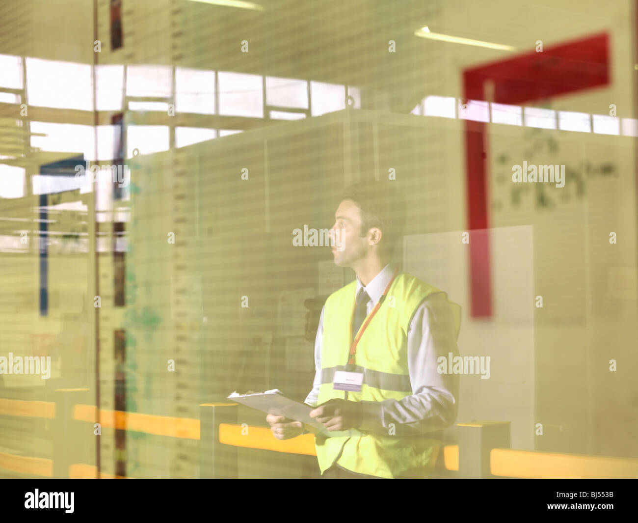 Factory supervisor with clipboard hi-res stock photography and images ...