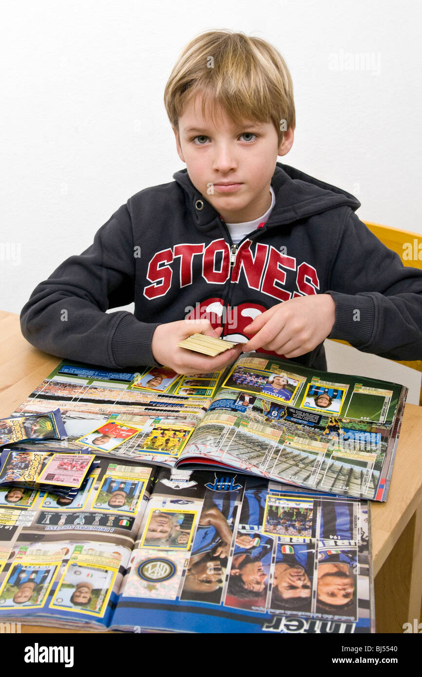 child with football collection cards Stock Photo - Alamy child with football collection cards Stock Photo - Alamy