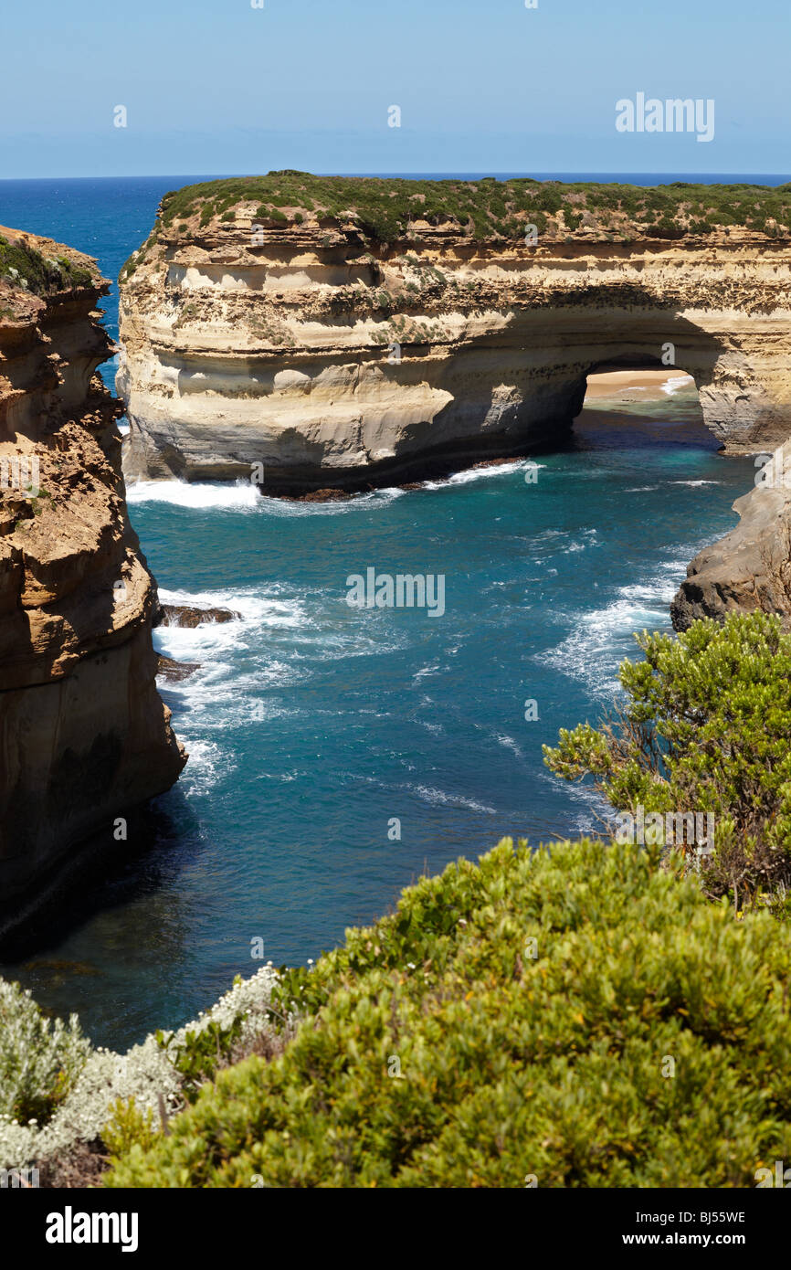 Island arch at loch ard gorge hi-res stock photography and images - Alamy