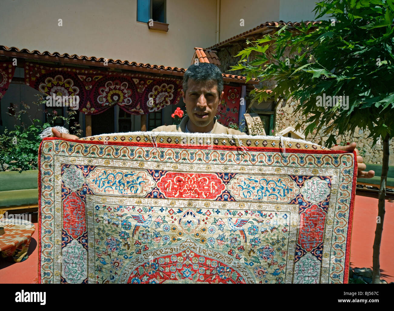 Turkey Carpet Factory Stock Photo - Alamy