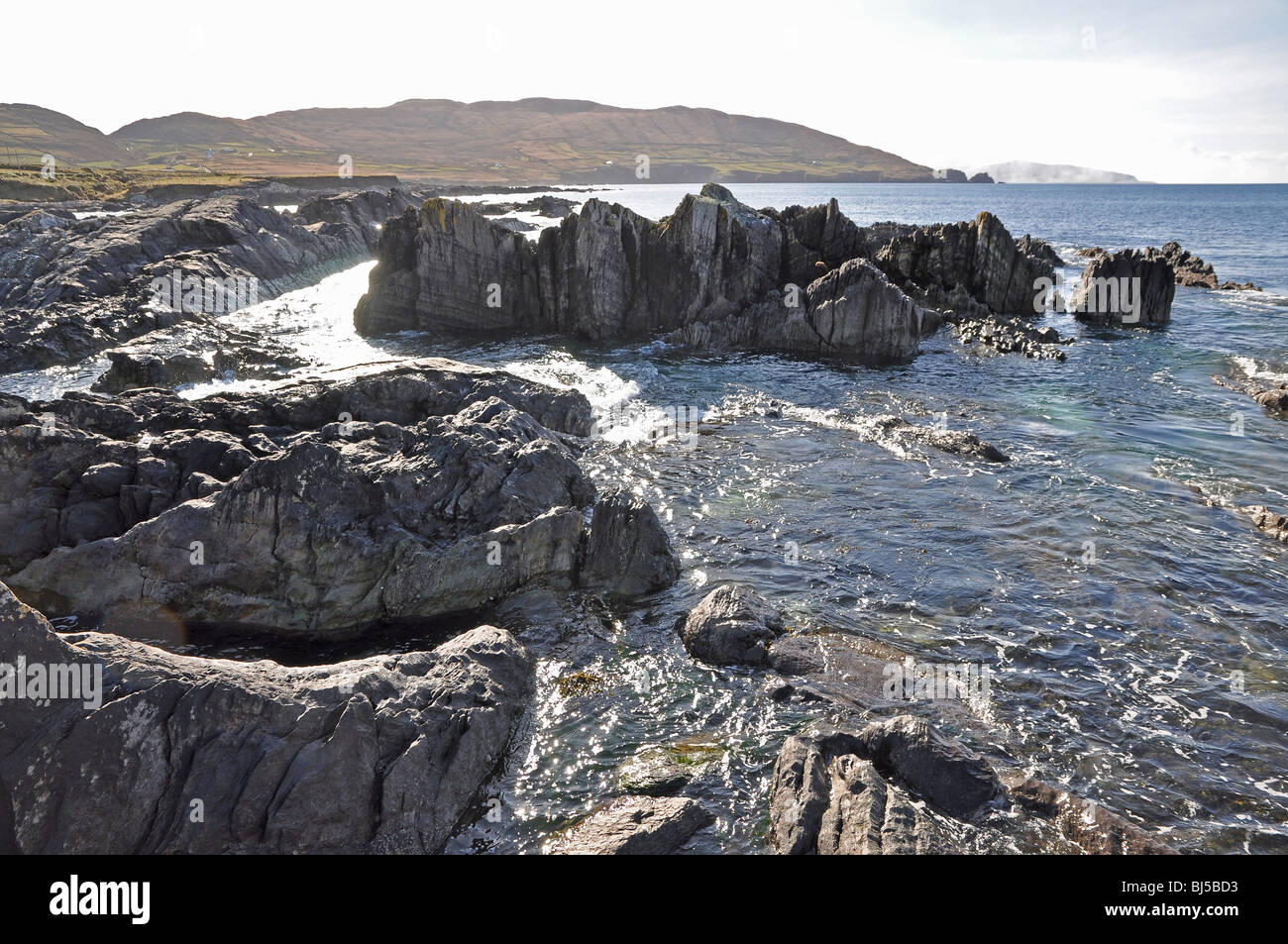 west cork rocks Stock Photo - Alamy