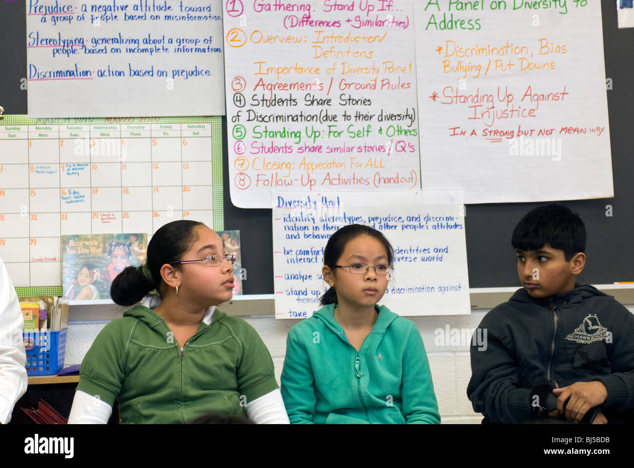 Diverse city school classroom High Resolution Stock Photography and ...
