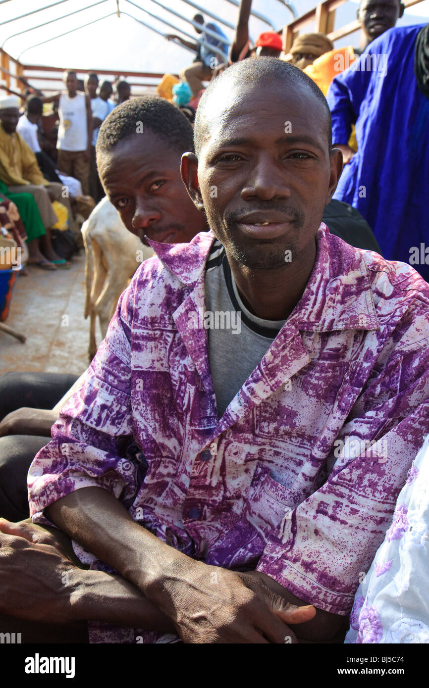 Africa Hombori Mali Villagers Young Men Stock Photo - Alamy