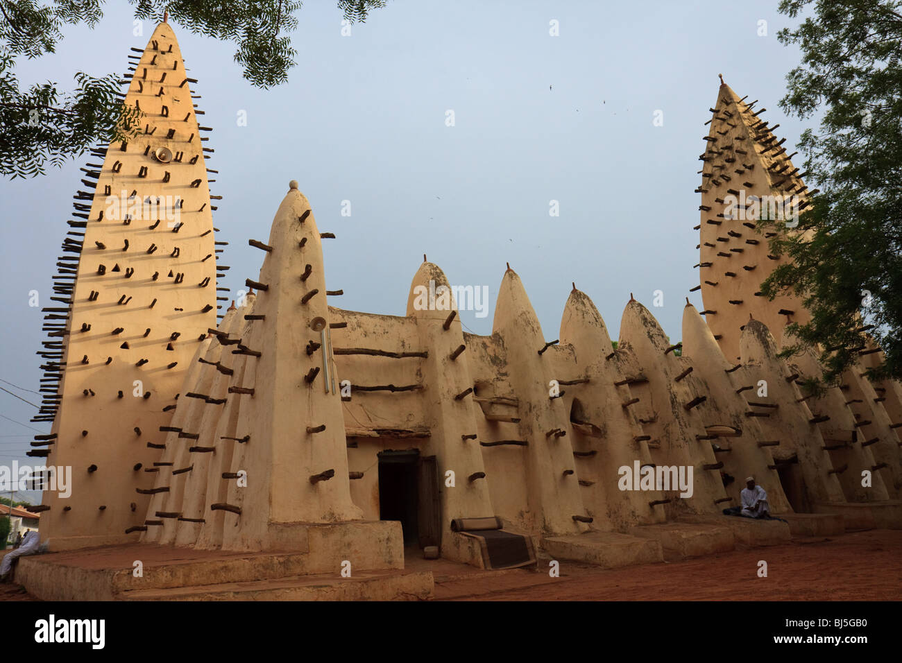 Africa Bobo-Dioulasso Burkina Faso Kibidwe Mosque Stock Photo - Alamy