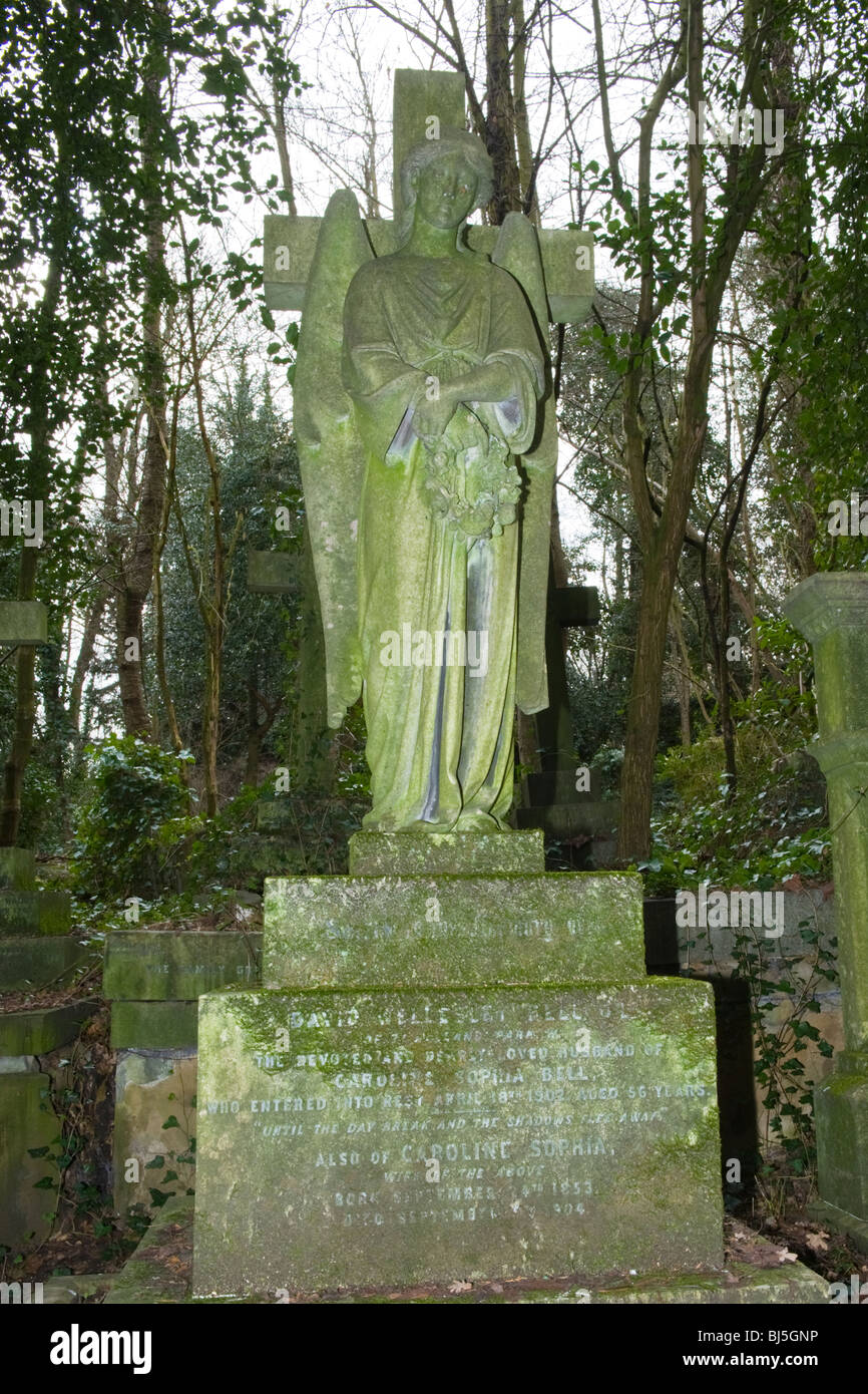 Highgate Cemetery , one of 6 original private cemeteries round London ...