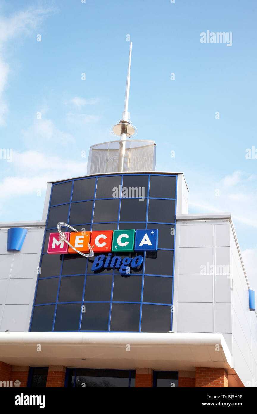 Mecca Bingo sign Stock Photo - Alamy
