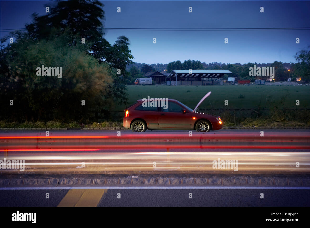 Side motorway hi-res stock photography and images - Alamy