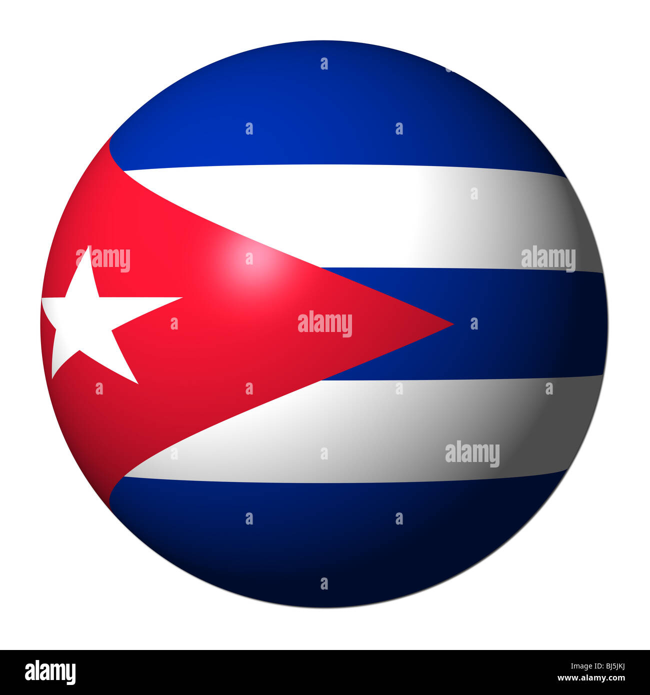 Cuba flag circle hi-res stock photography and images - Alamy