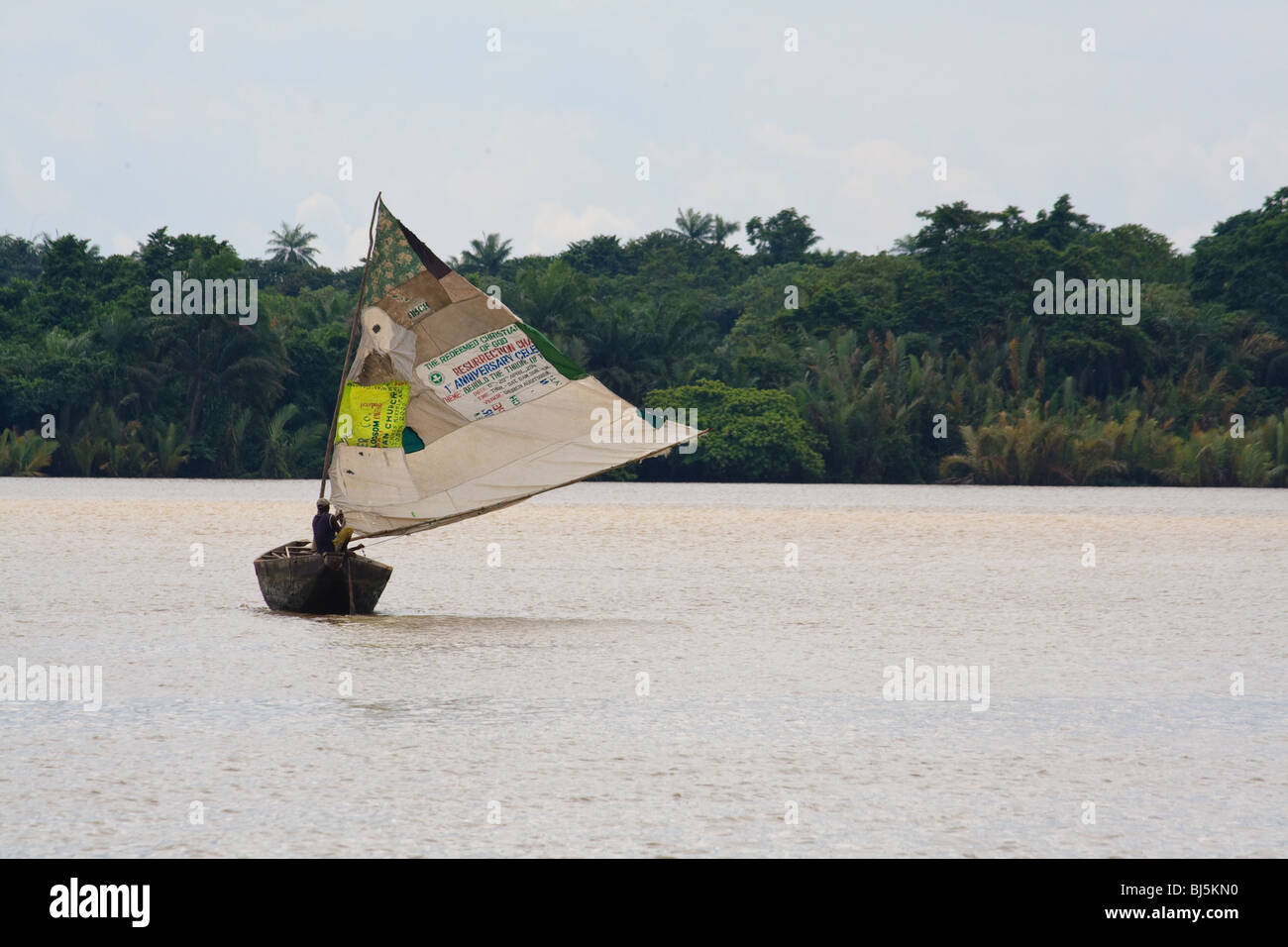 Africa Boat Calabar Cross River State Nigeria Stock Photo - Alamy