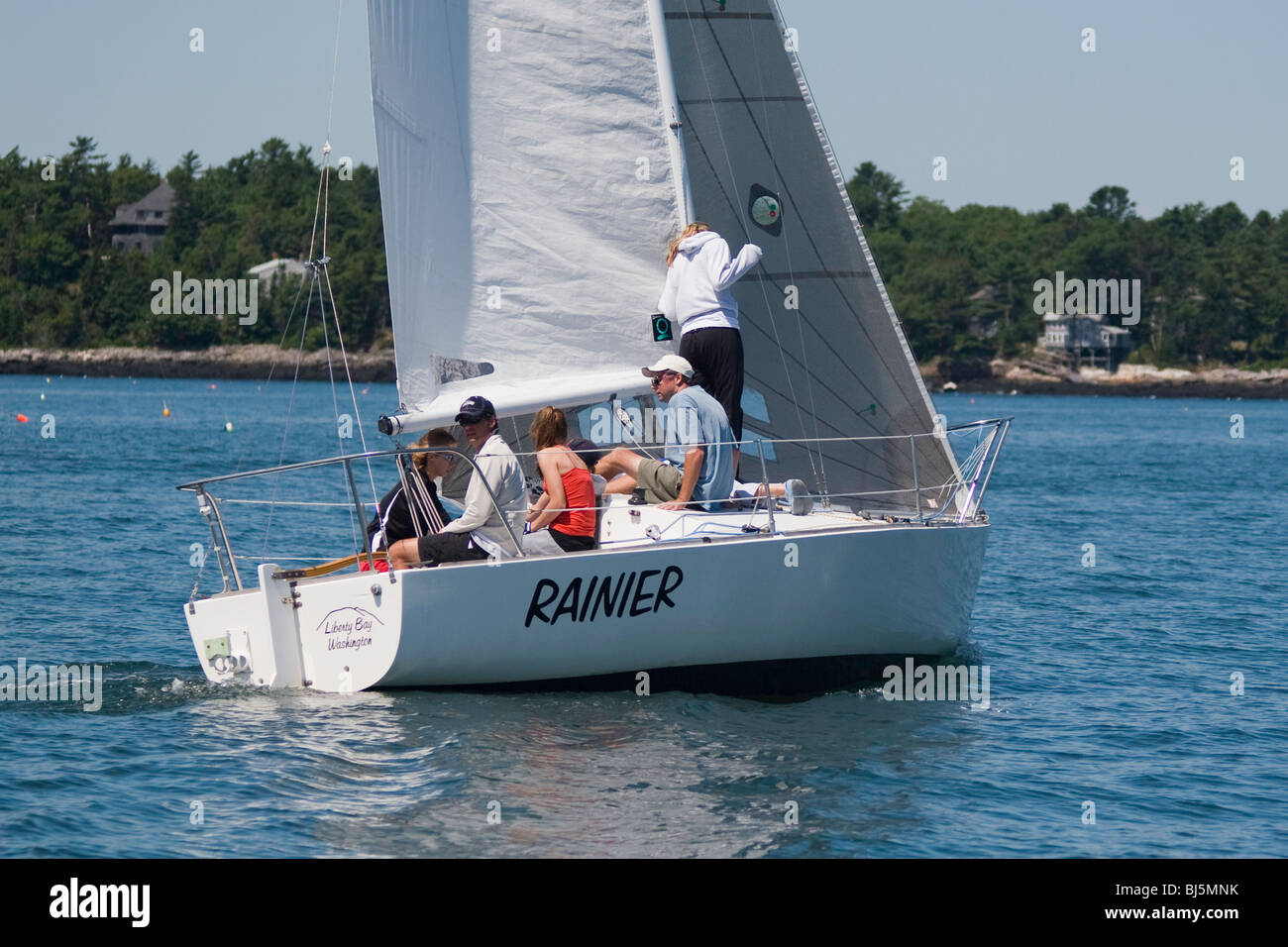 Daysailing sailing daysailer hi-res stock photography and images - Alamy