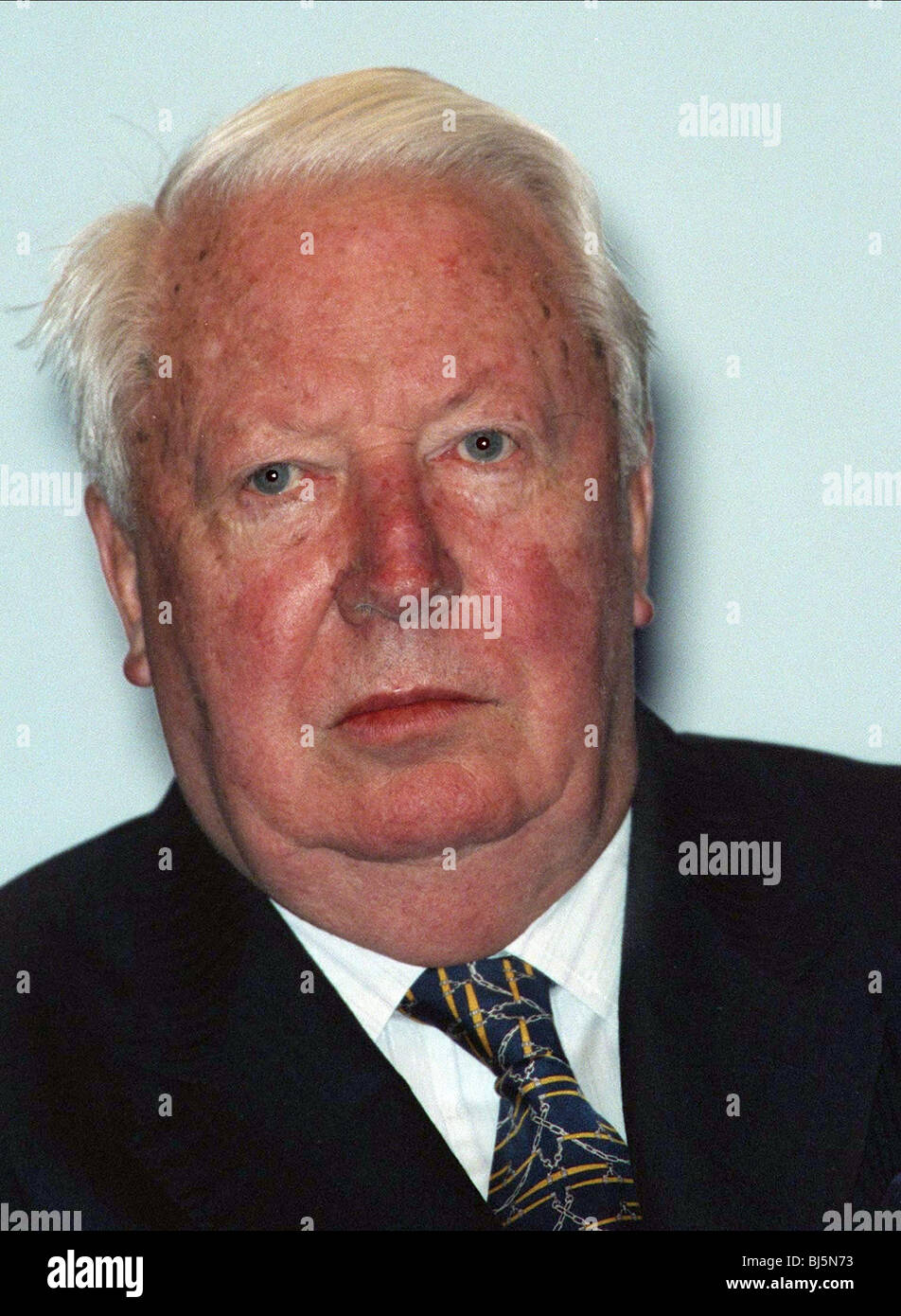 EDWARD HEATH MP CONSERVATIVE PARTY 17 October 1996 Stock Photo - Alamy