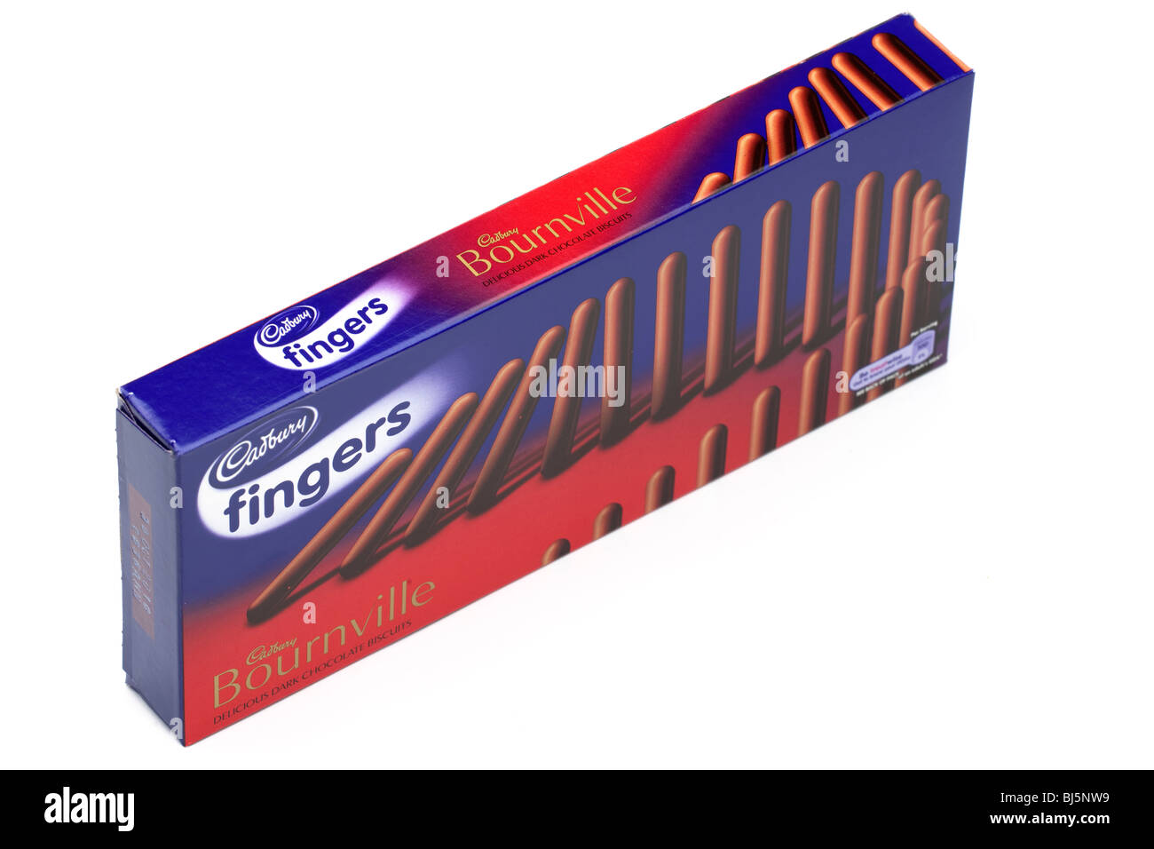 Box of Cadbury Bournville chocolate fingers Stock Photo - Alamy
