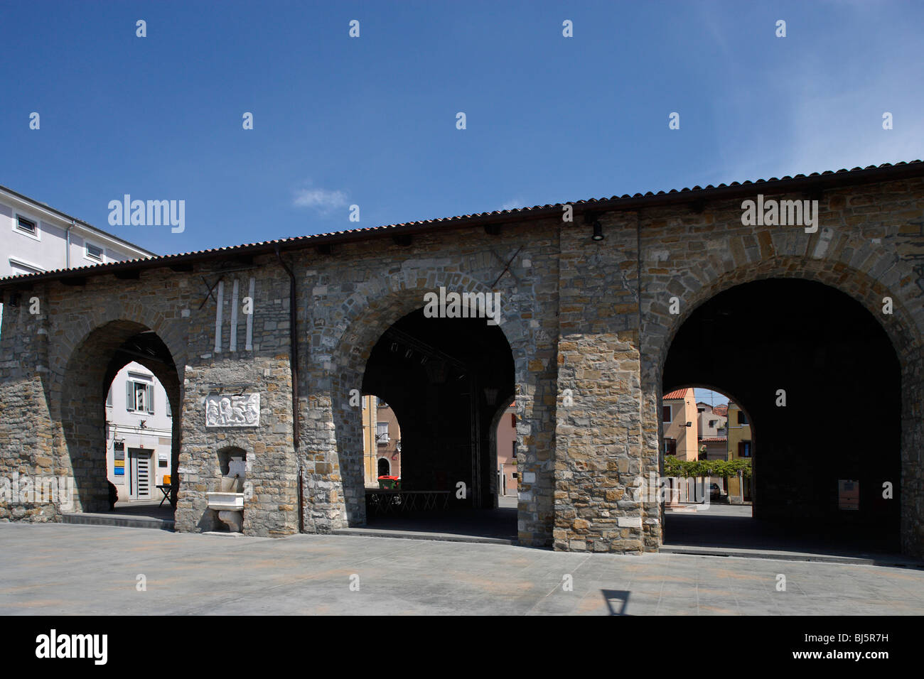 Koper,Old Salt Warehouse,Slovenia Stock Photo - Alamy