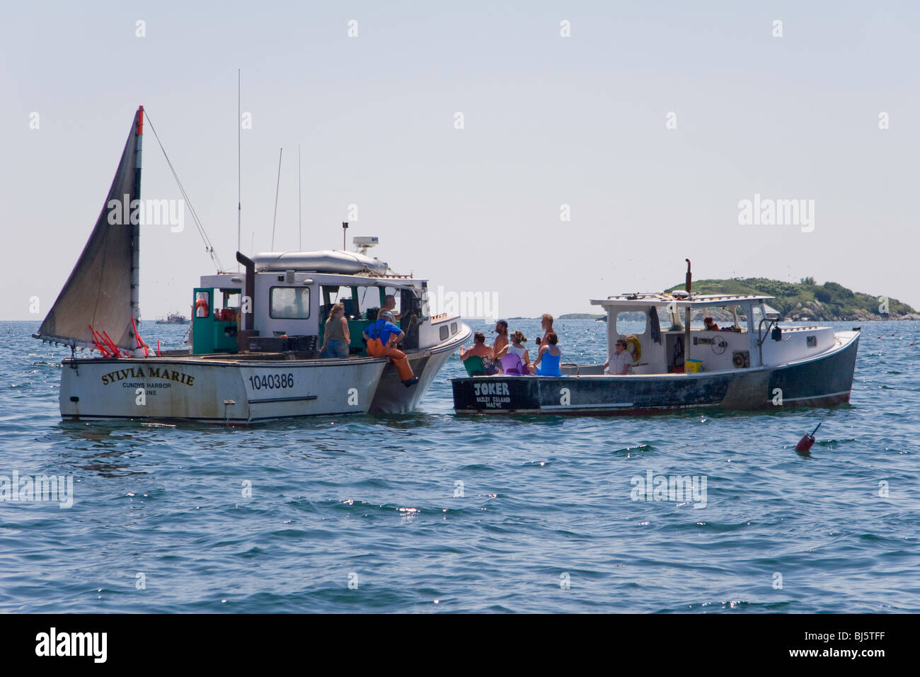 Lobsterboat hi-res stock photography and images - Alamy