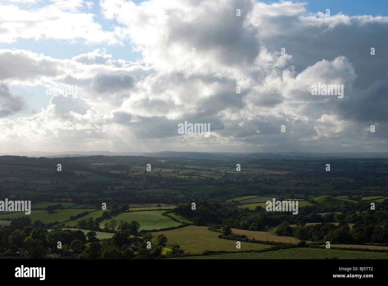 A view of the Otter Valley, Devon Stock Photo - Alamy