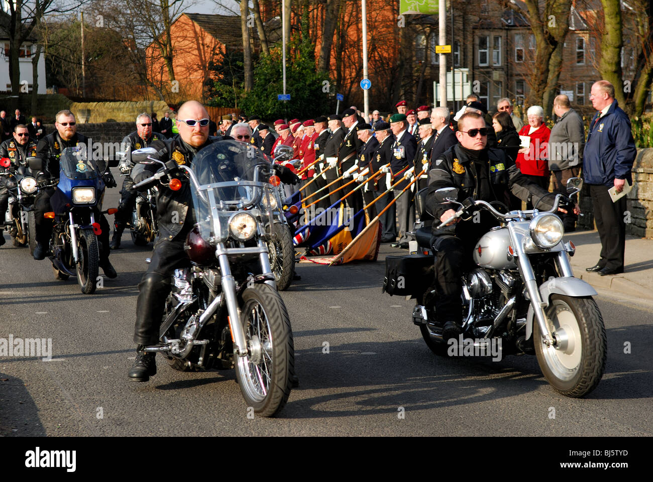 RTTW Ride to the Wall Bikers Stock Photo - Alamy