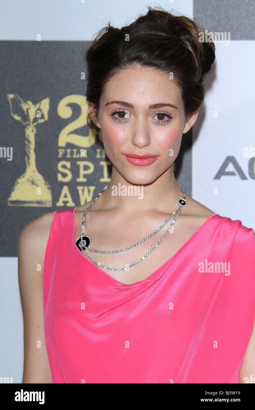 EMMY ROSSUM 25TH FILM INDEPENDENT SPIRIT AWARDS DOWNTOWN LOS ANGELES CA ...