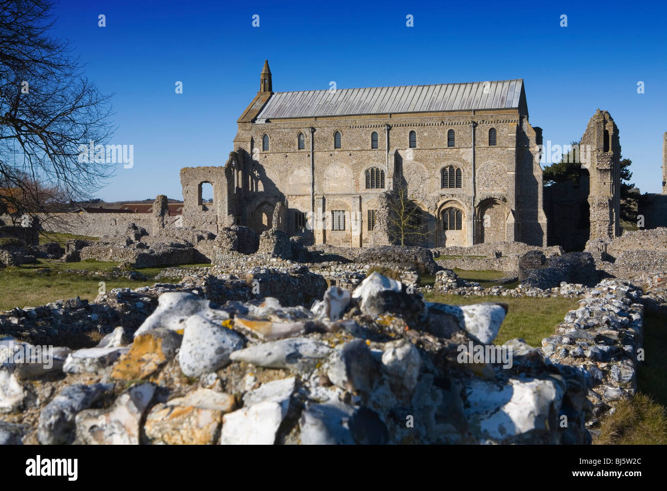 Binham Priory, Norfolk, England Stock Photo - Alamy