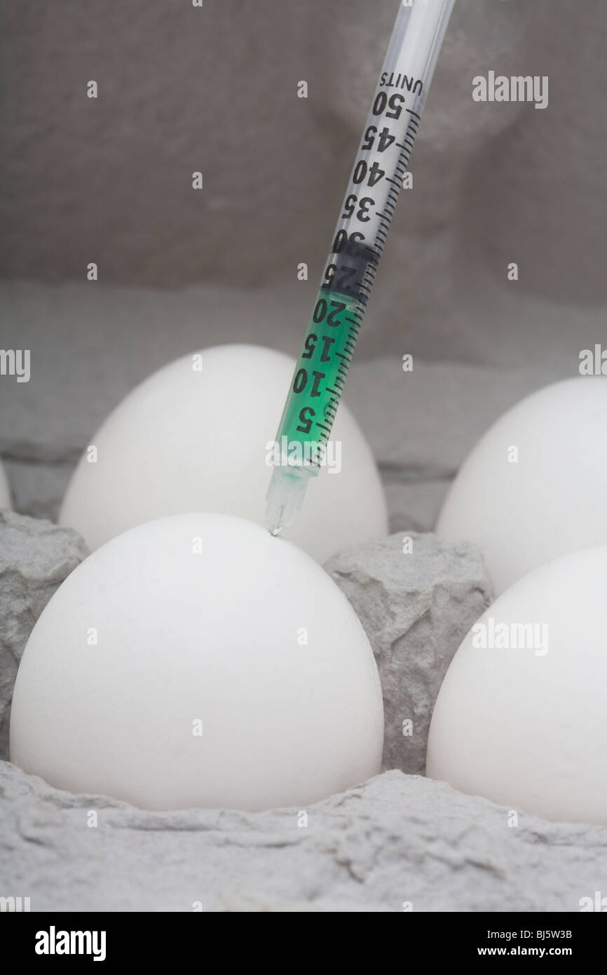 Egg inject hi-res stock photography and images - Alamy