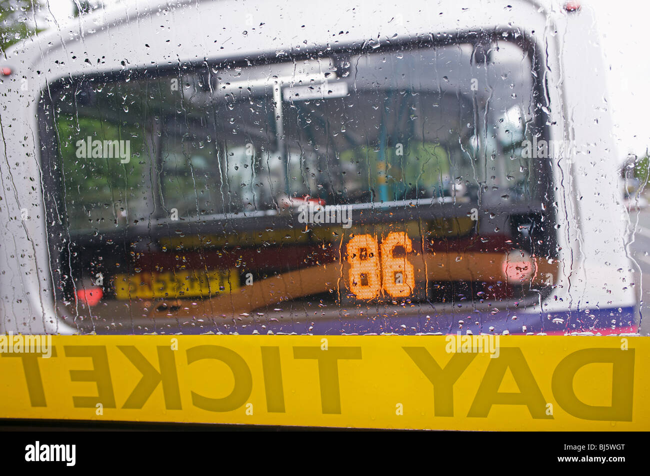 Park and ride buses, Edinburgh, East Lothian, Scotland Stock Photo - Alamy