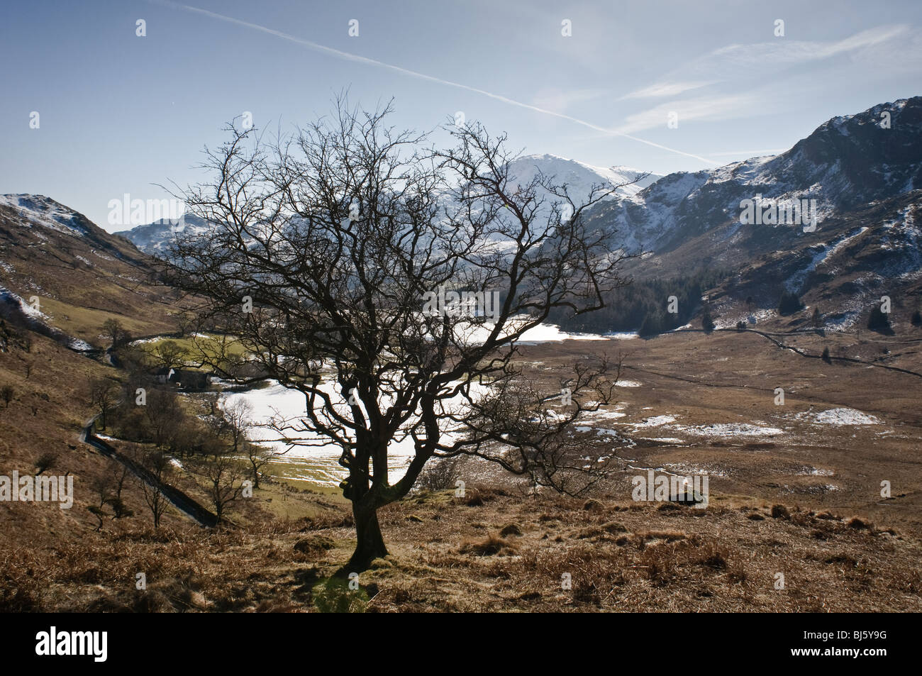 Blea Tarn, Views on circular walk from Elterwater, near Ambleside up ...